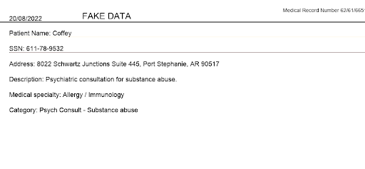 Using the neural network for fake document generation - Dexlock
